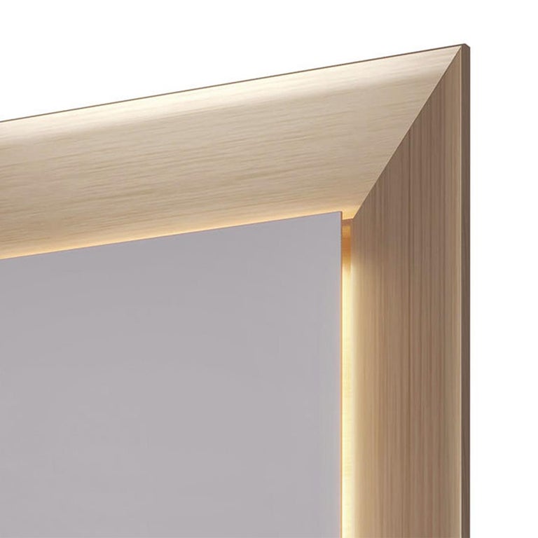 Recta Gold Matte Mirror For Sale at 1stDibs