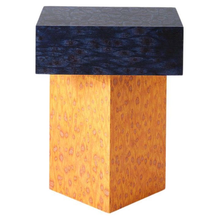 Rectangle Bold Osis Triangle Base Side Table by Llot Llov For Sale at ...