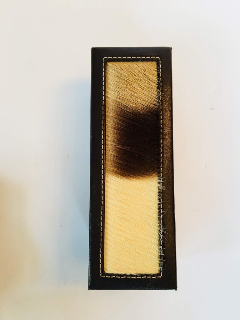 Rectangular African Box with Lid For Sale at 1stDibs