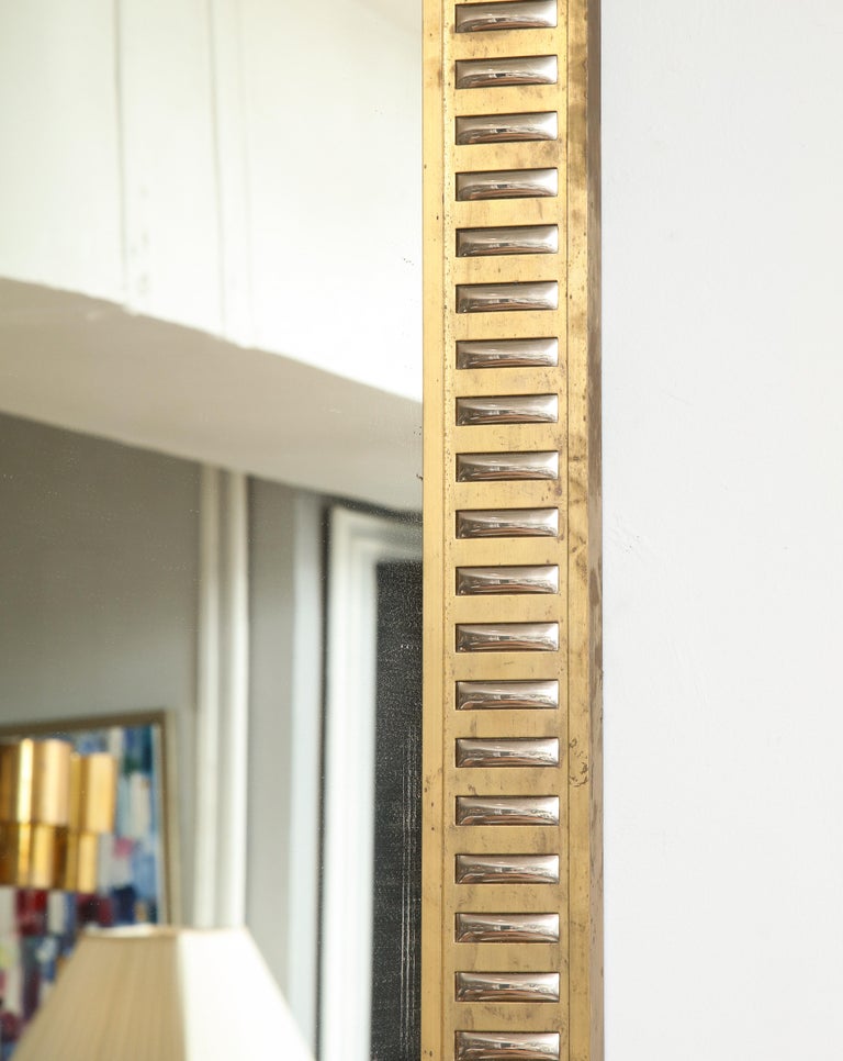 Rectangular Bronze Mirror with Mirrored Inserts in the Neoclassic ...