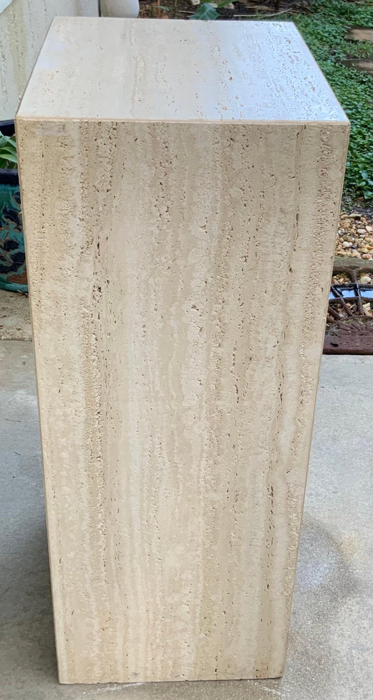 Rectangular Cast Stone sculpture Base at 1stDibs