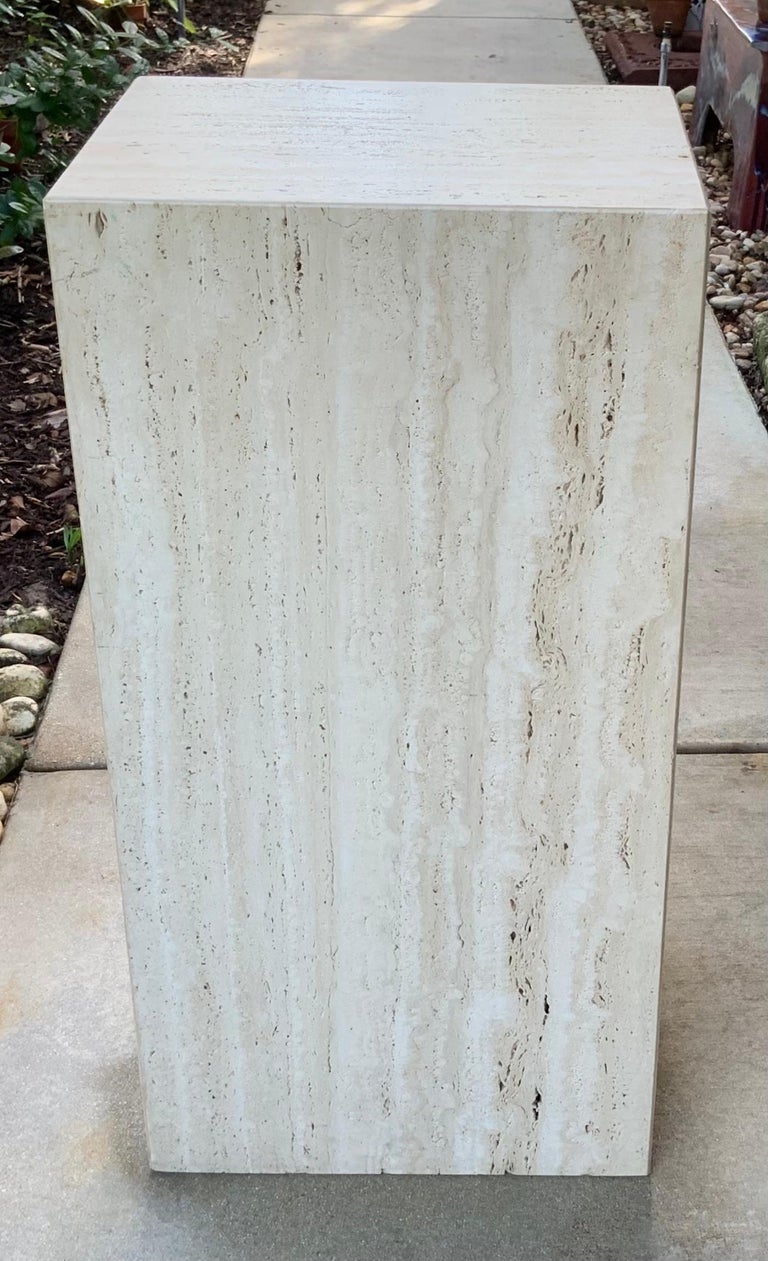 Rectangular Cast Stone sculpture Base at 1stDibs