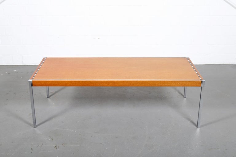 Rectangular Coffee Table Richard Schultz Knoll International Mod 455-2 Teak 60s For Sale at 1stDibs