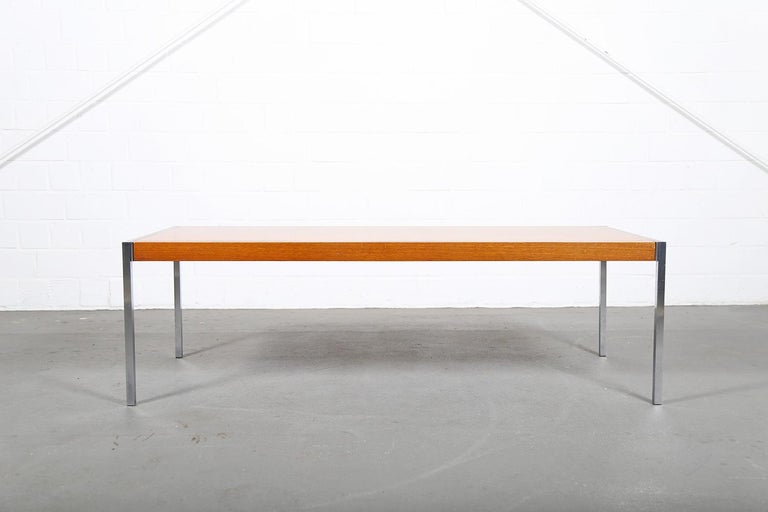 Rectangular Coffee Table Richard Schultz Knoll International Mod 455-2 Teak 60s For Sale at 1stDibs