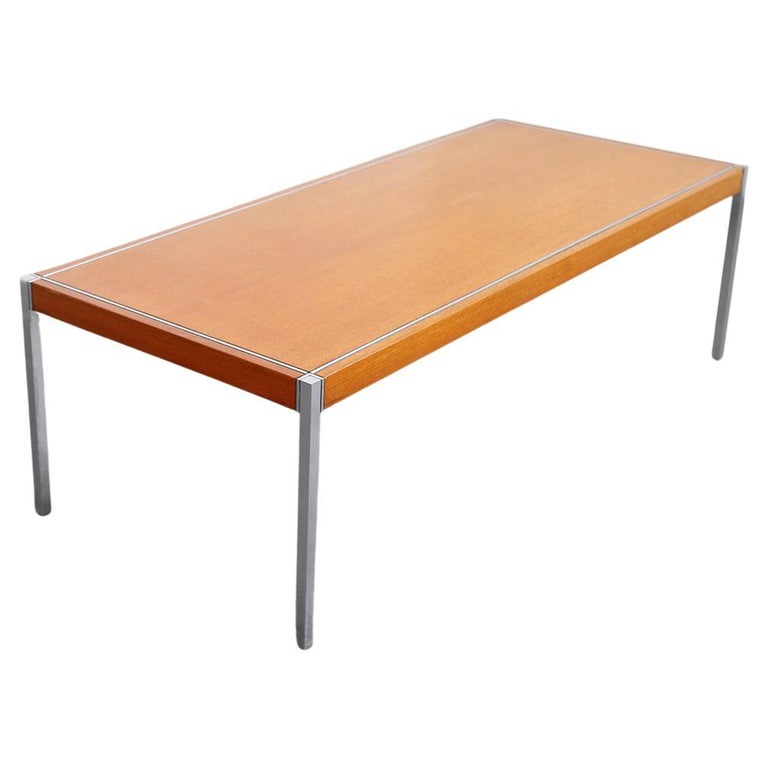 Rectangular Coffee Table Richard Schultz Knoll International Mod 455-2 Teak 60s For Sale at 1stDibs