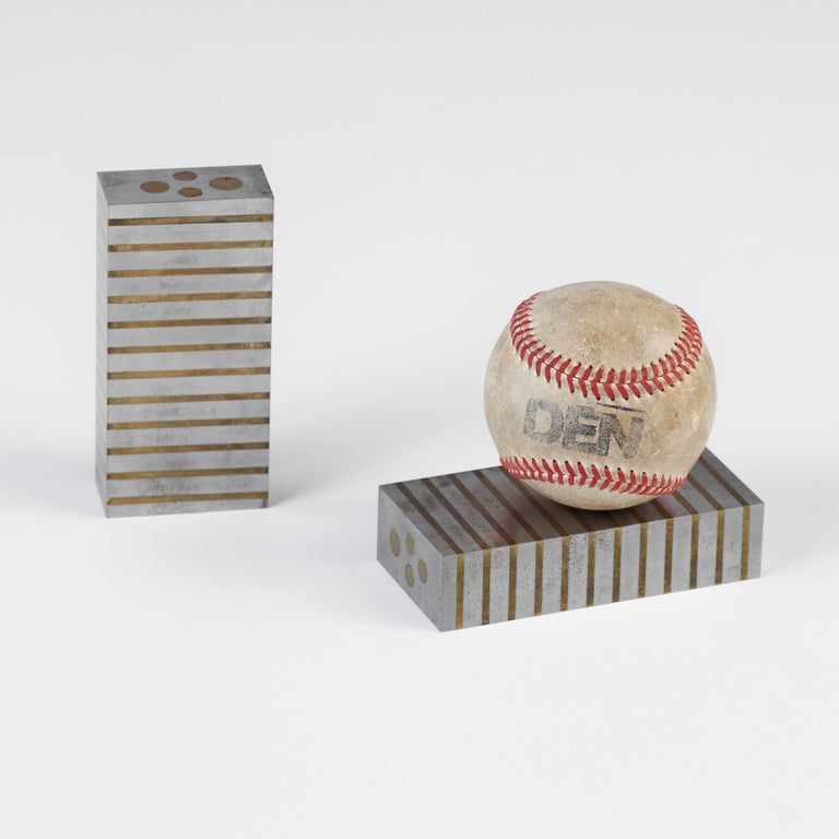 Rectangular Industrial Metal Machine Block For Sale at 1stDibs