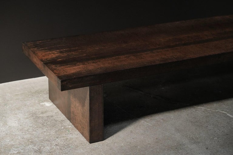 Rectangular Japanese Paper Coffee Table For Sale at 1stDibs