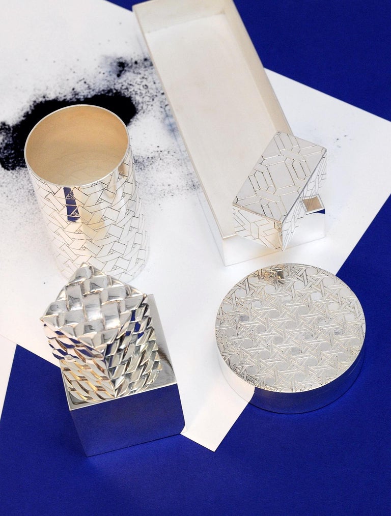 Rectangular Pencil Box, Hommage Collection, by Carole Serny For Sale at ...