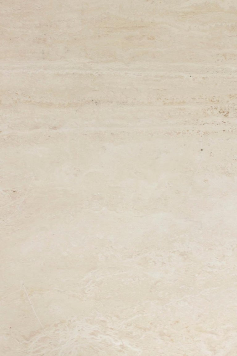 Rectangular Travertine Coffee Table, 1980s For Sale at 1stDibs
