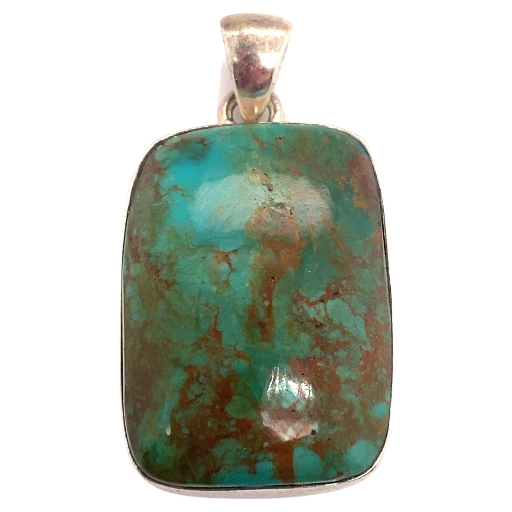 Goddess Isis Wing Pendant in Sterling Silver with Turquoise Bead For ...