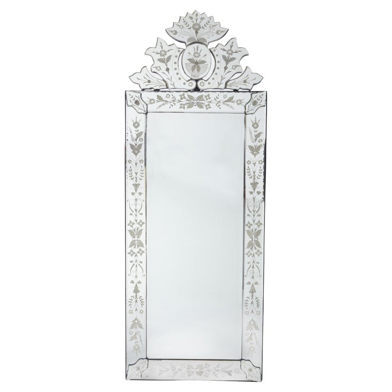 Rectangular Venetian Mirror at 1stDibs