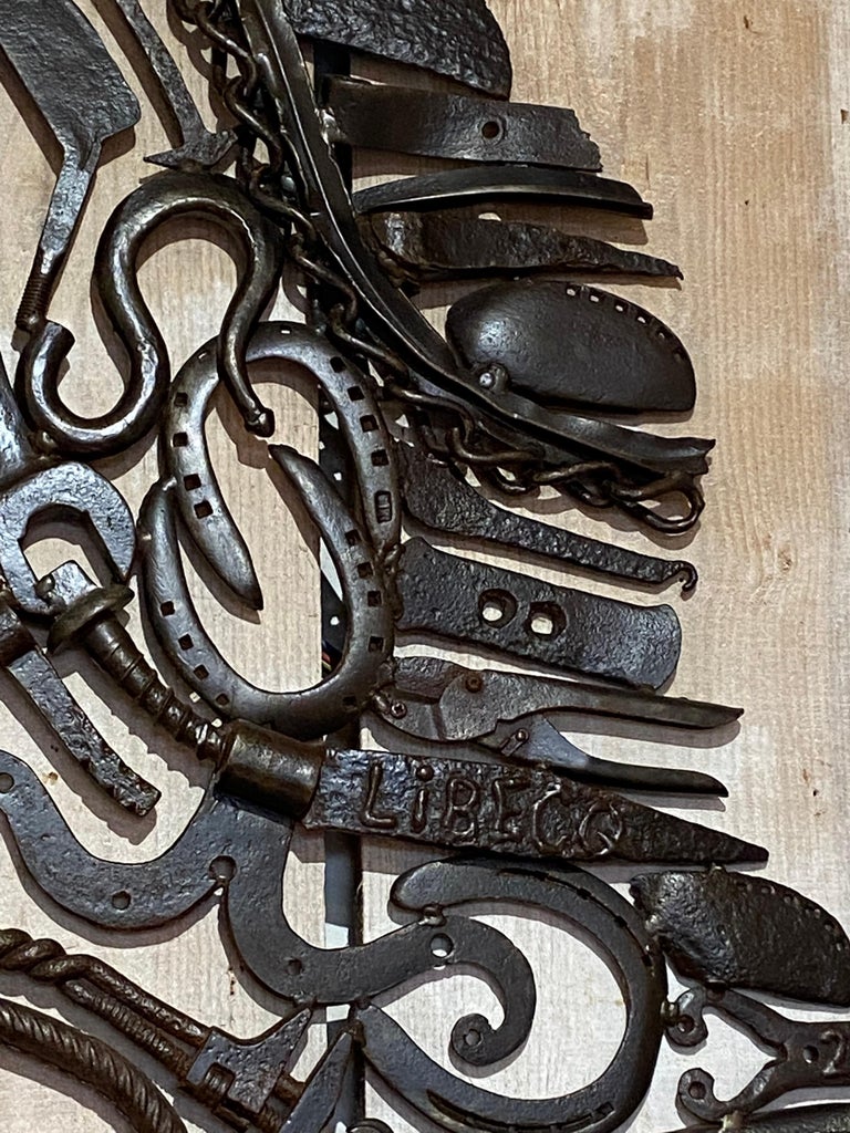 Recup Art by Libecq Recovered Metal Horse, 2016 For Sale at 1stDibs