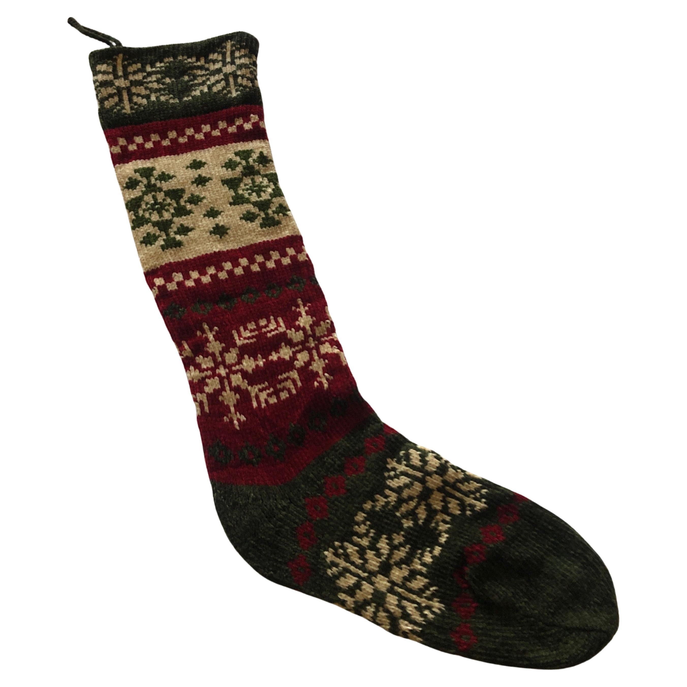 Set of Pendleton Stockings, Two at 1stDibs