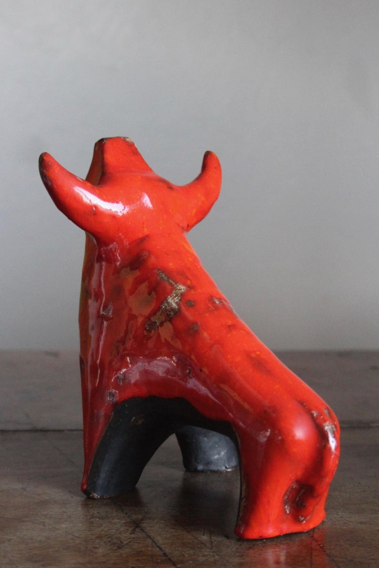 Red Bull Ceramic For Sale at 1stDibs