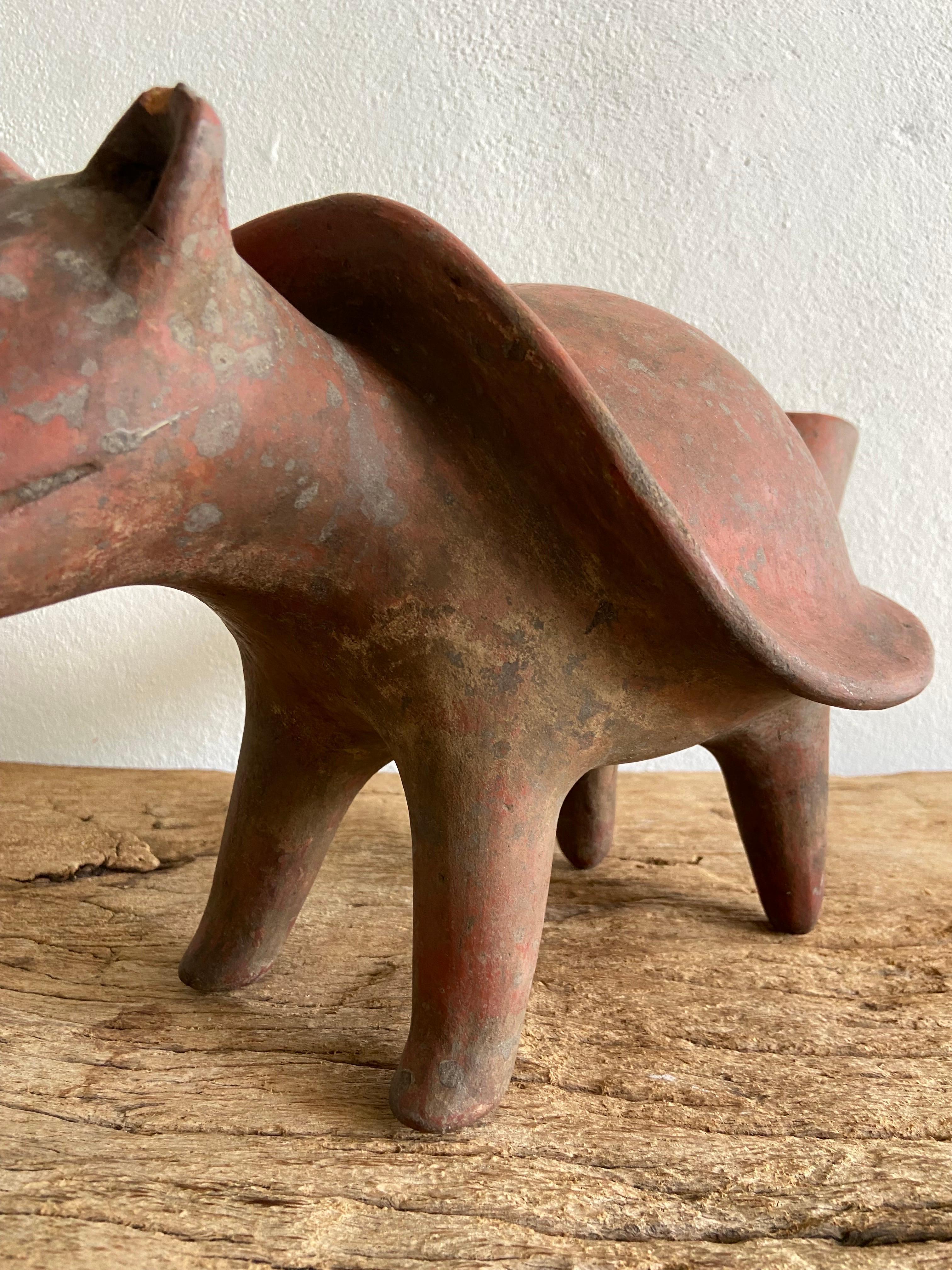 Red Clay Armadillo Figure from Colima, Mexico, circa 7th Century For ...