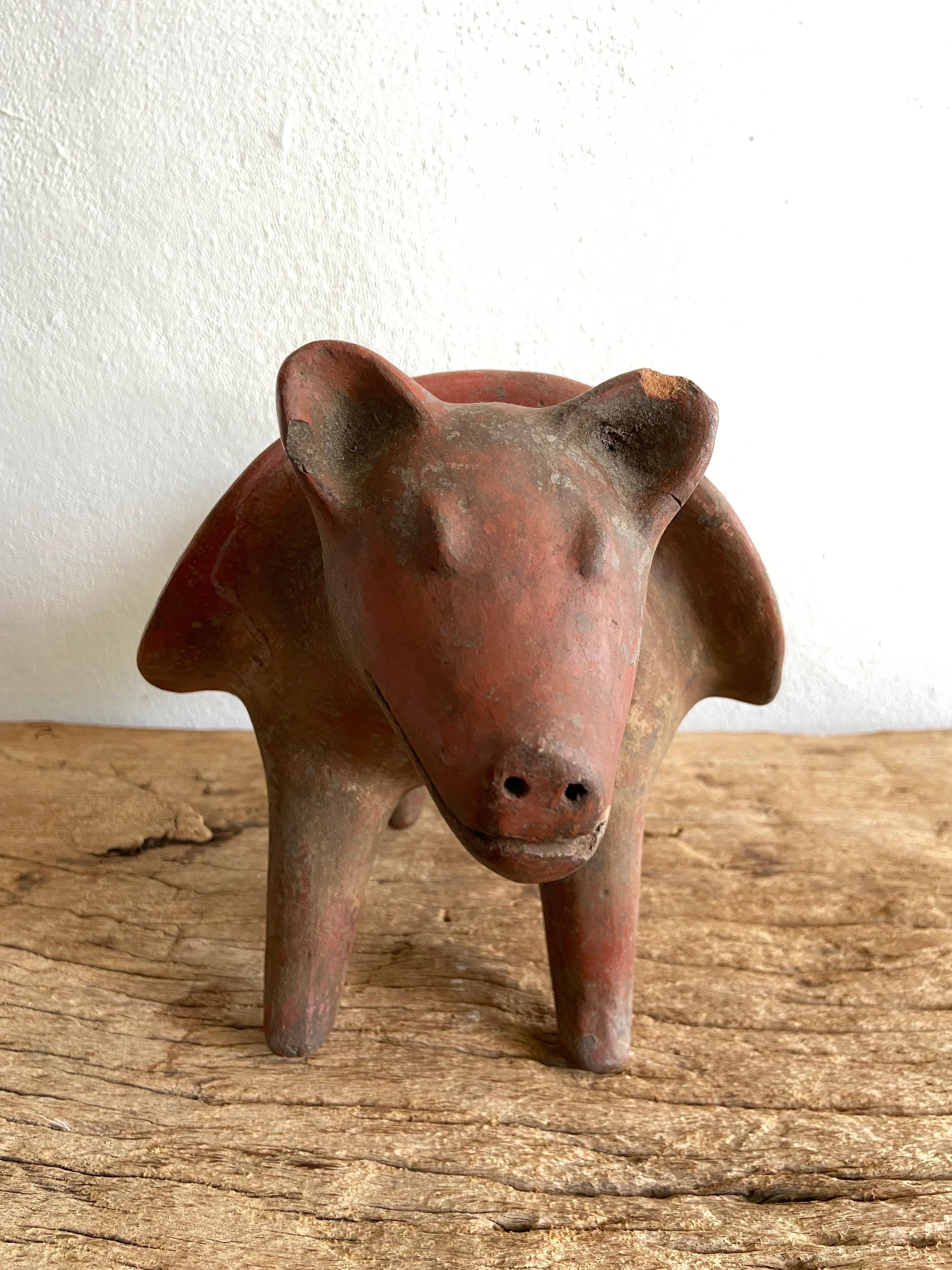 Red Clay Armadillo Figure from Colima, Mexico, circa 7th Century For ...