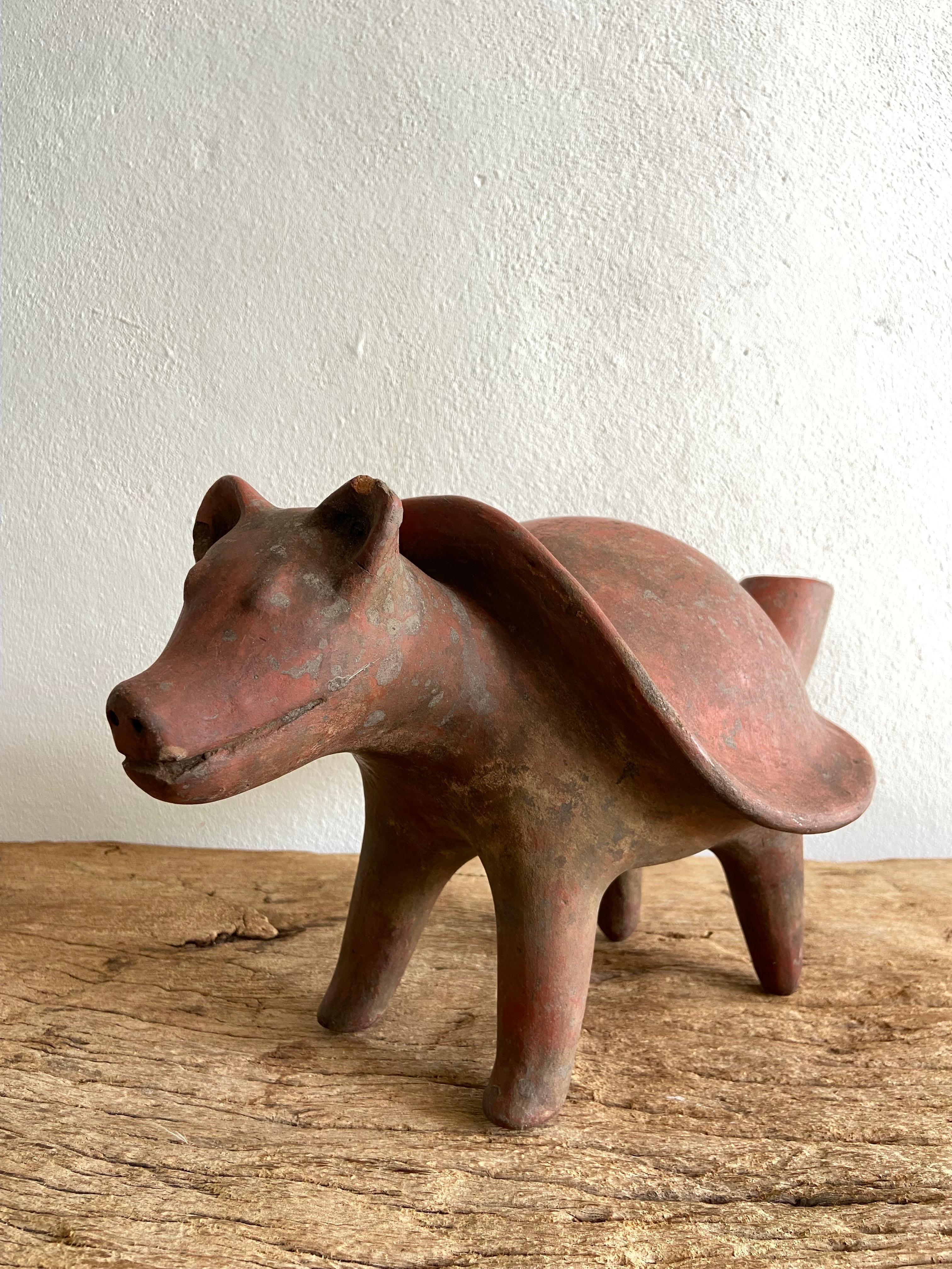 Red Clay Armadillo Figure from Colima, Mexico, circa 7th Century For ...