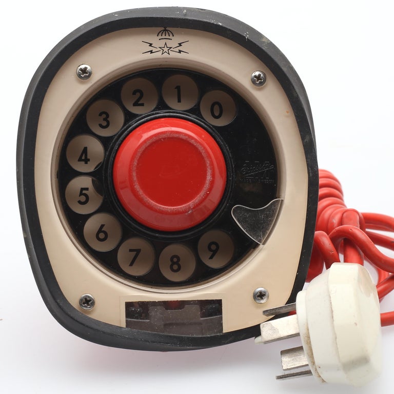 Red Cobra Table Phone, Ericofon by LM Ericsson For Sale at 1stDibs ...