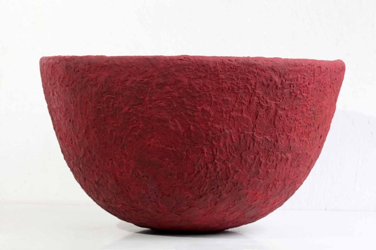 Red sculpture, Jean François Reboul For Sale at 1stDibs