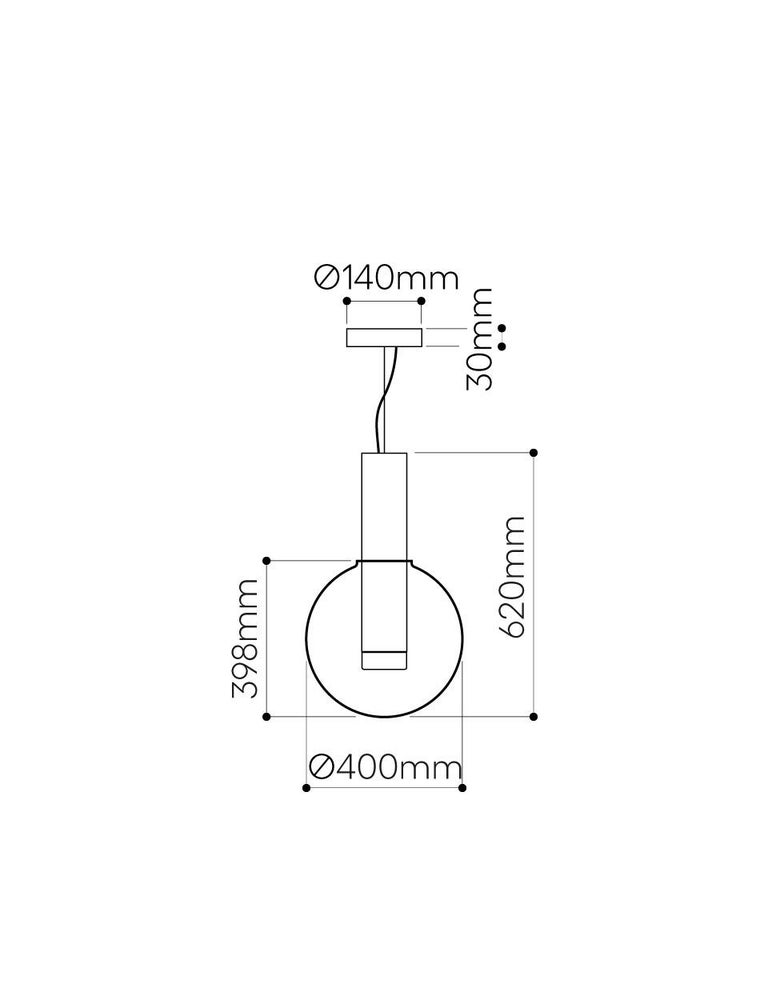 Red / Gold Blown Crystal Glass Pendant, Phenomena by Dechem Studio for ...
