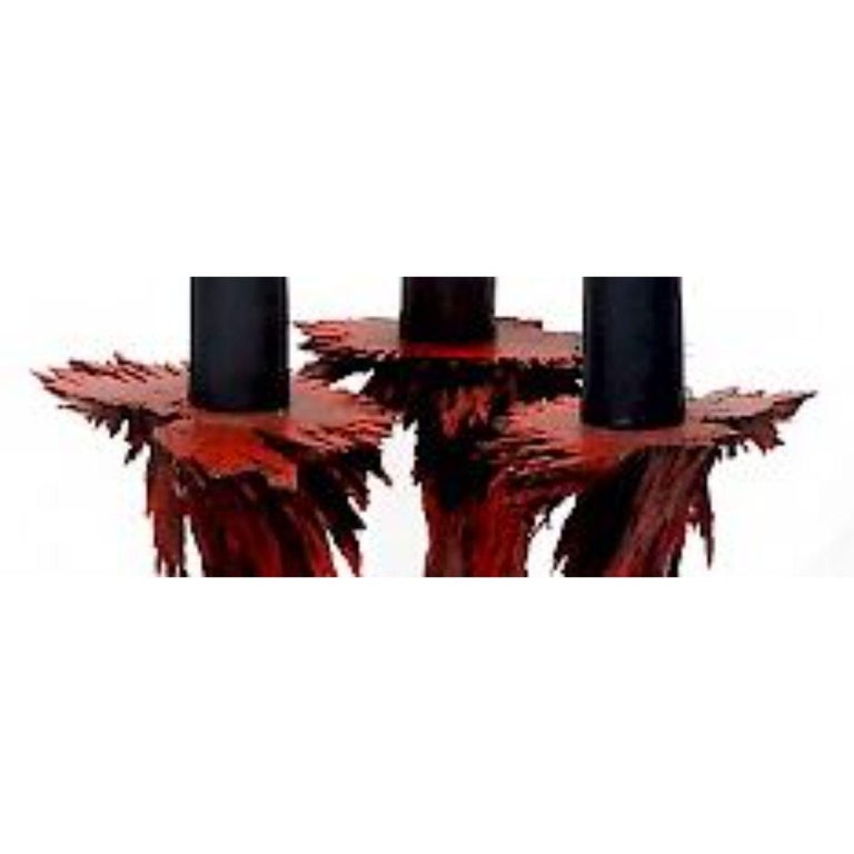 Red Gravity Candle Holder by Jolan Van Der Wiel For Sale at 1stDibs