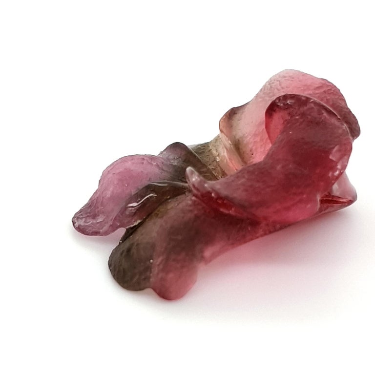 Red-Green Bi-Colour Tourmaline Flower For Sale at 1stDibs