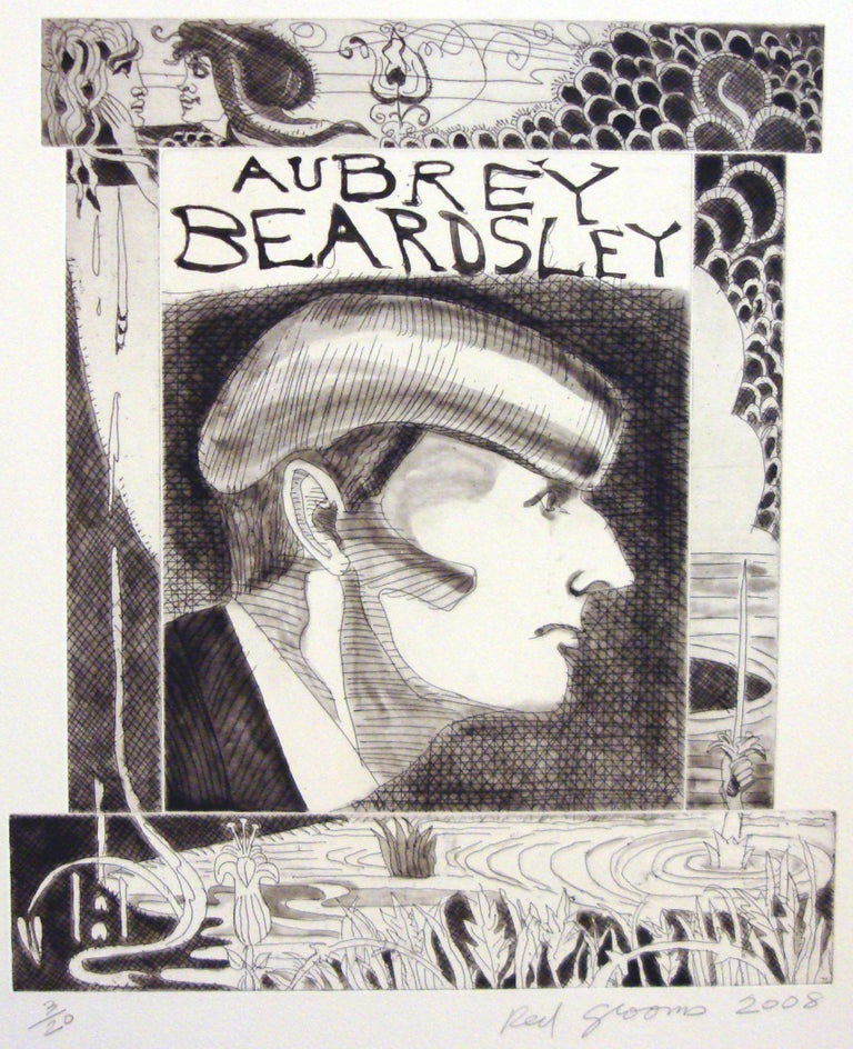 Red Grooms - Aubrey Beardsley For Sale at 1stDibs