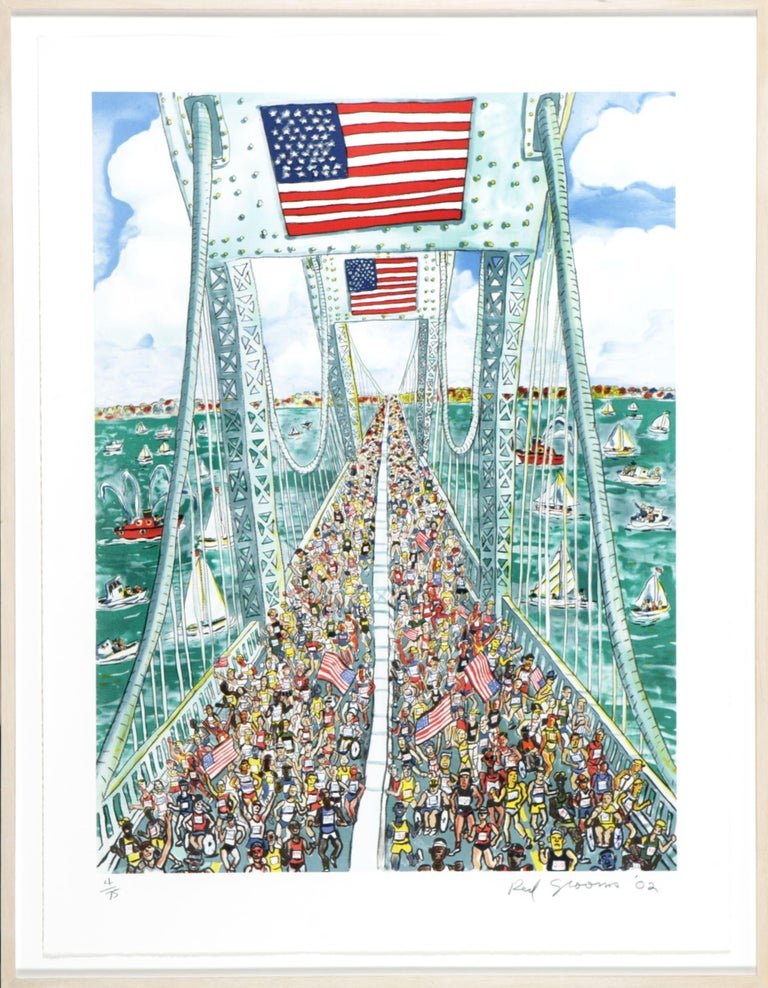 Red Grooms - Red Grooms American Artist Original Hand Signed lithograph ...