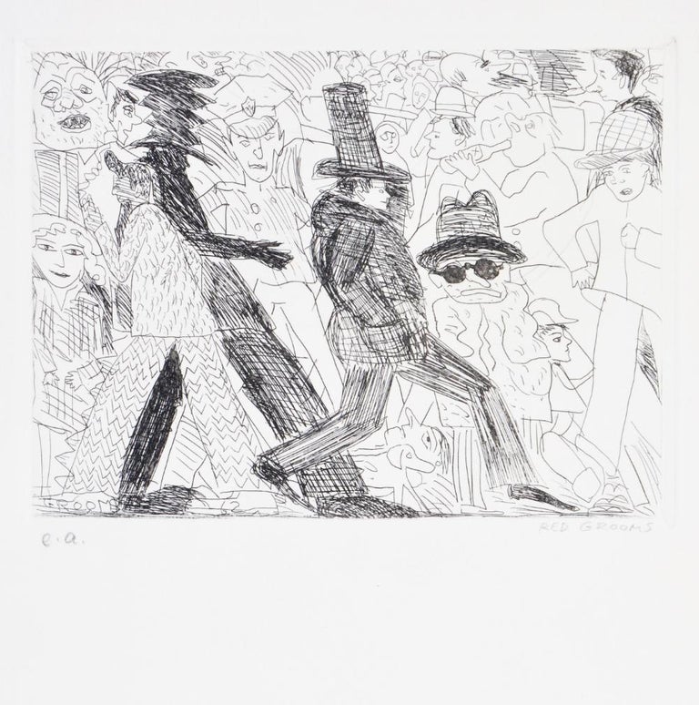 Red Grooms - Untitled, from The International Anthology of Contemporary ...