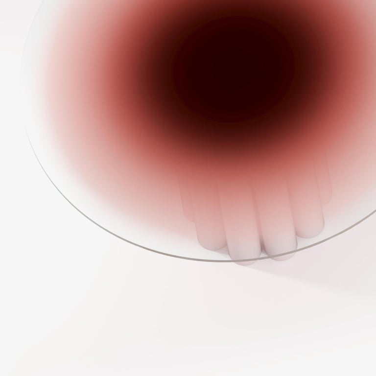 Red Happy Meal, Unique Dining Table by Studio Yolk For Sale at 1stDibs