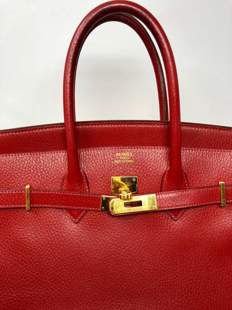 Hermes Red Birkin 35 Bag at 1stDibs | red birkin bag