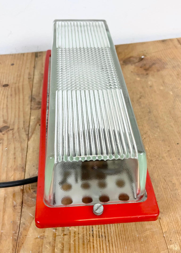 Red Industrial Bakelite Wall Light from Elektrosvit, 1970s For Sale at ...