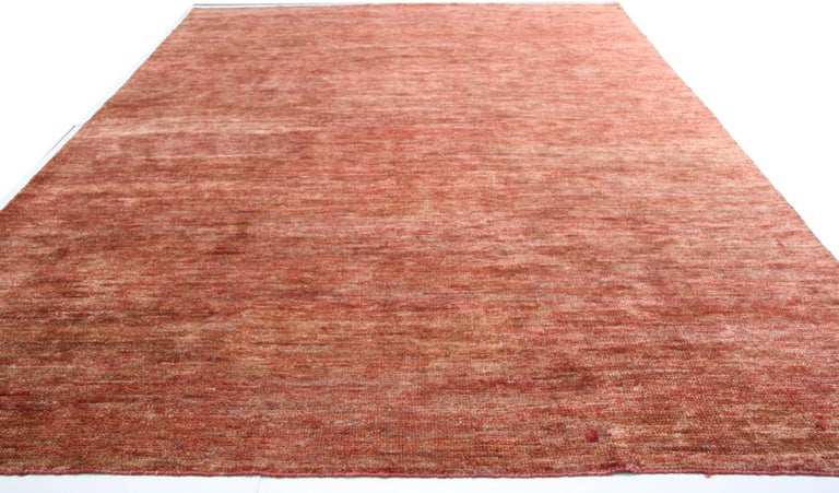 Red Jute Area Rug For Sale at 1stDibs