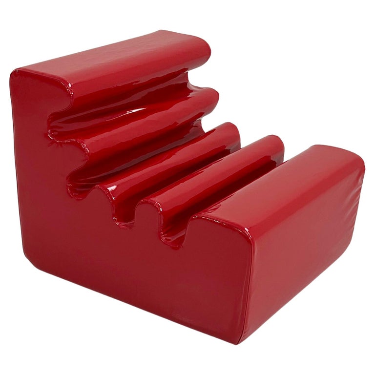 Red Karelia Lounge Chair by Liisi Beckmann for Zanotta, 1960s For Sale ...