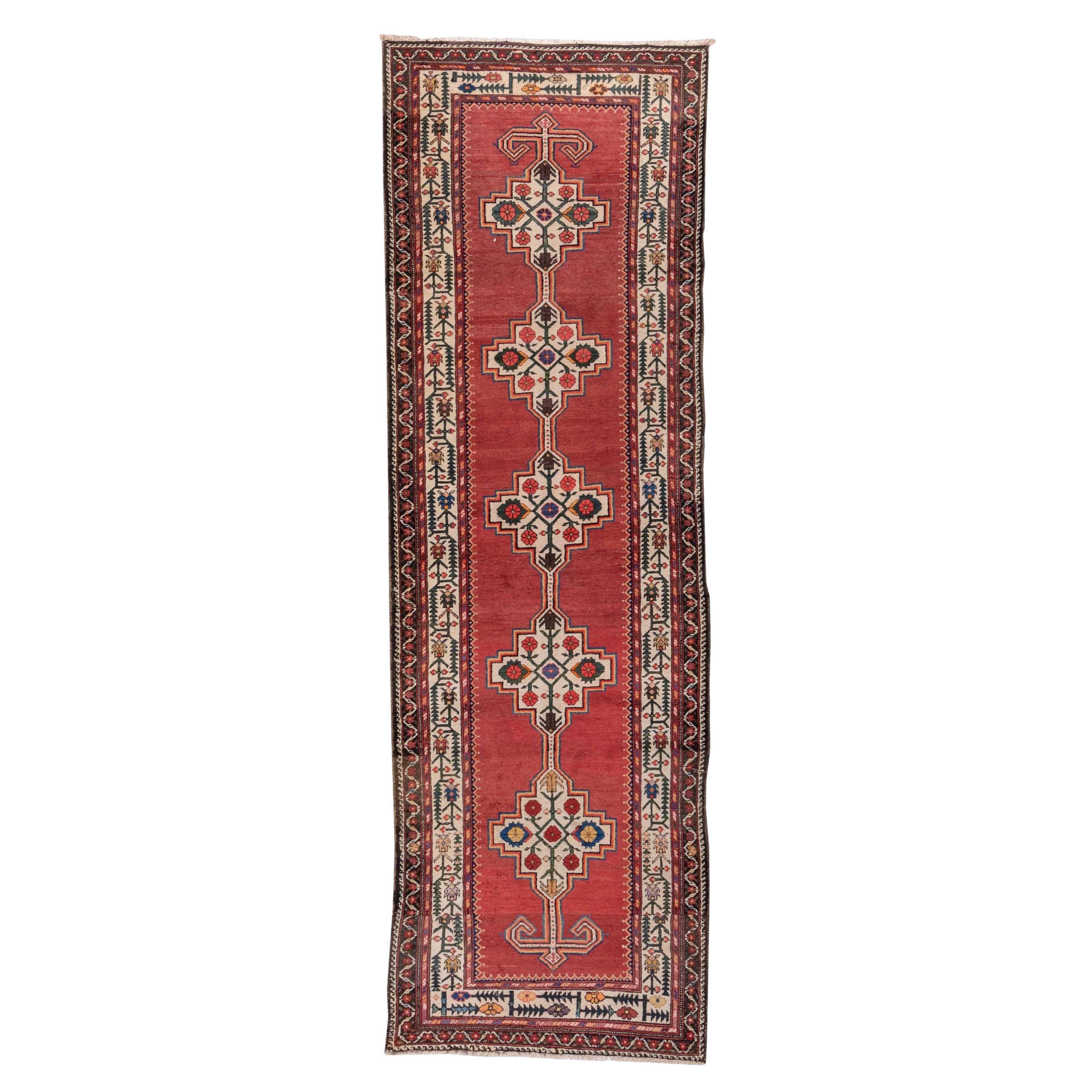 Urban Tabriz Runner, circa 1930s For Sale at 1stDibs