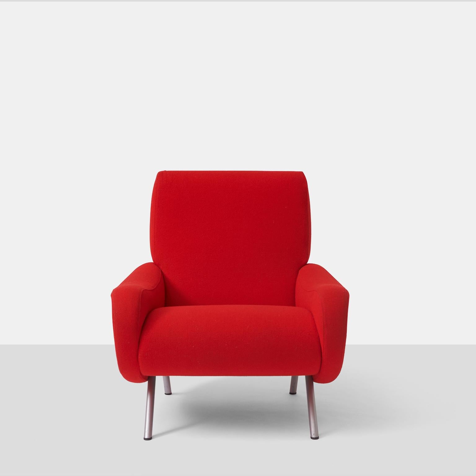 Red Lady Chair by Marco Zanuso at 1stDibs