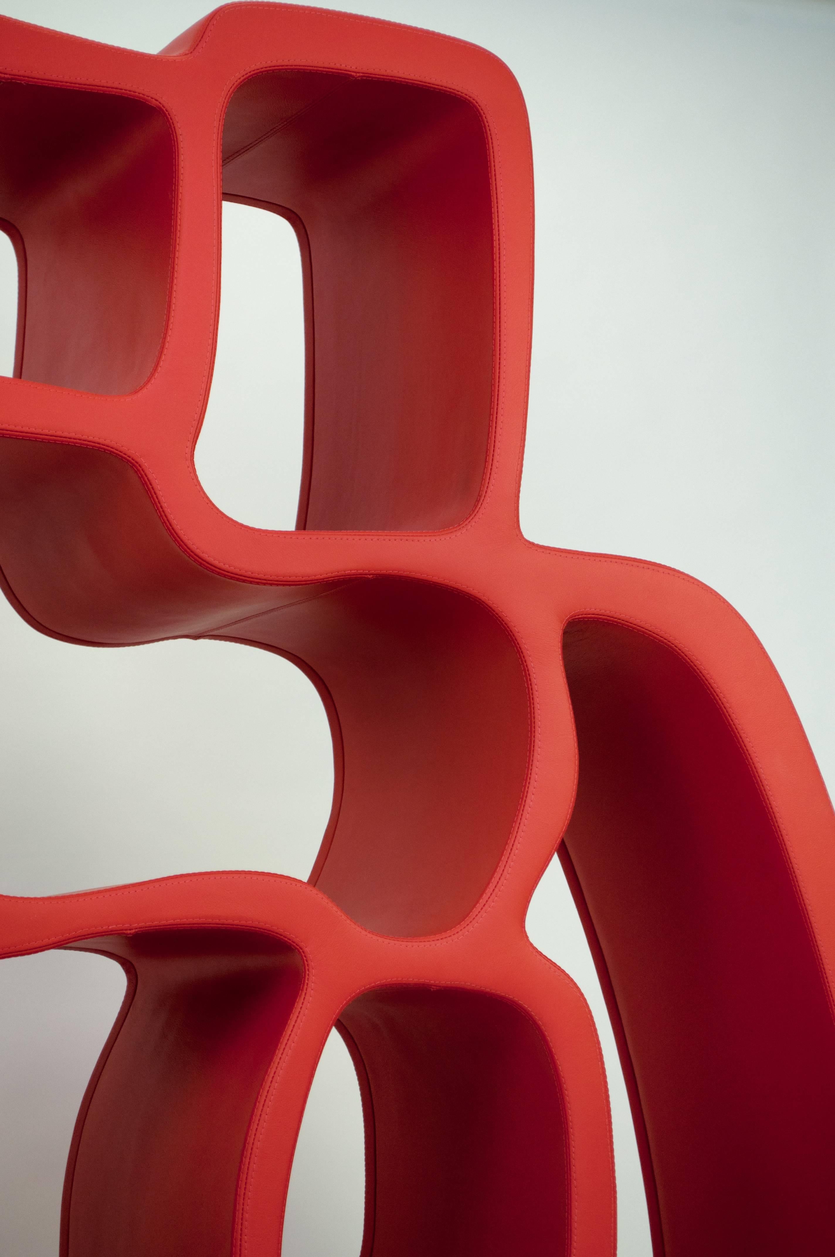 'Red Lobster' Leather Library, Werner Neumann For Sale at 1stDibs ...