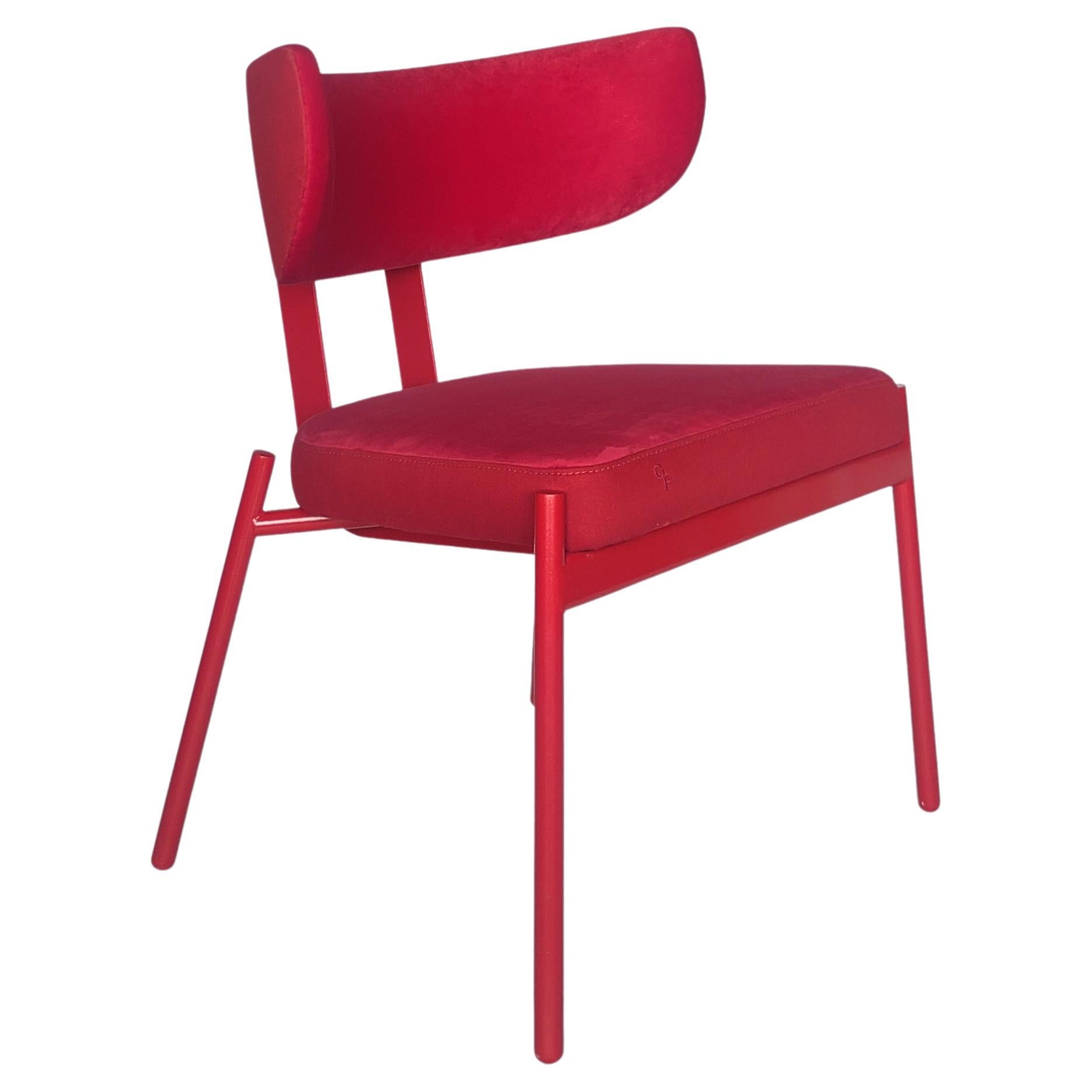 Red Love chair by Gabriel Freitas For Sale at 1stDibs