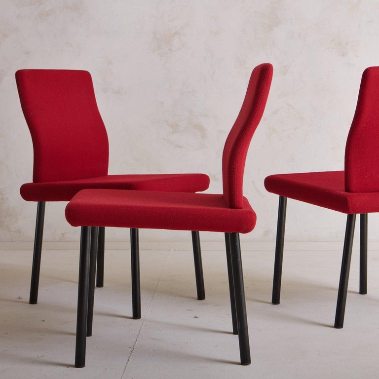 Red Mandarin Chair Attributed to Ettore Sottsass for Knoll, 1990s For ...