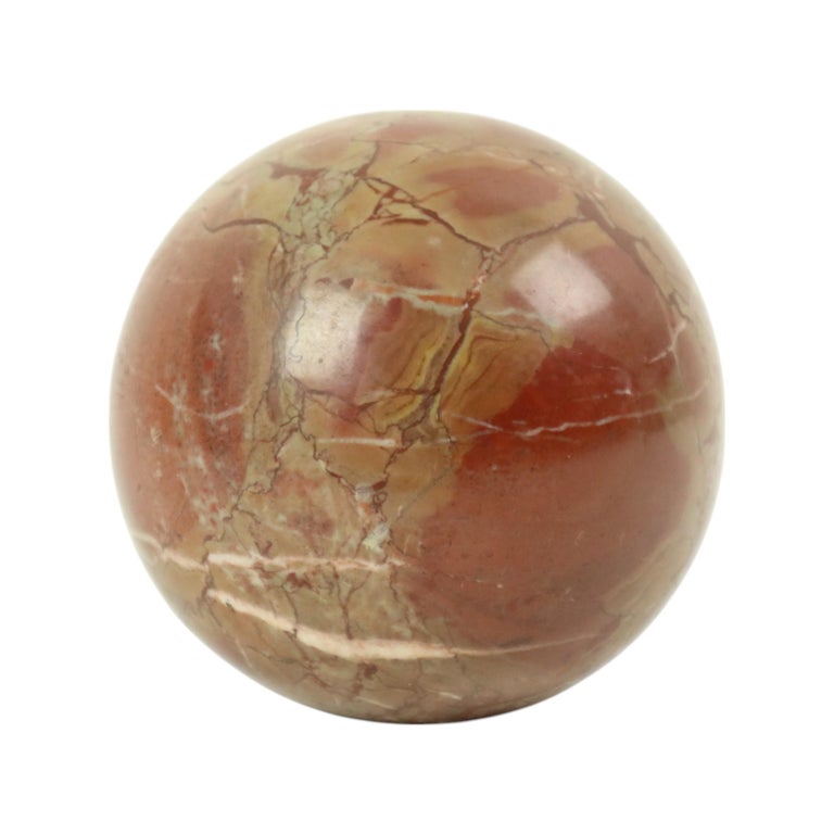 red marble ball