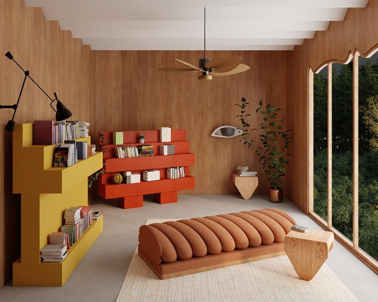 Red Oak Library by Rejo Studio For Sale at 1stDibs | bücherregal ...