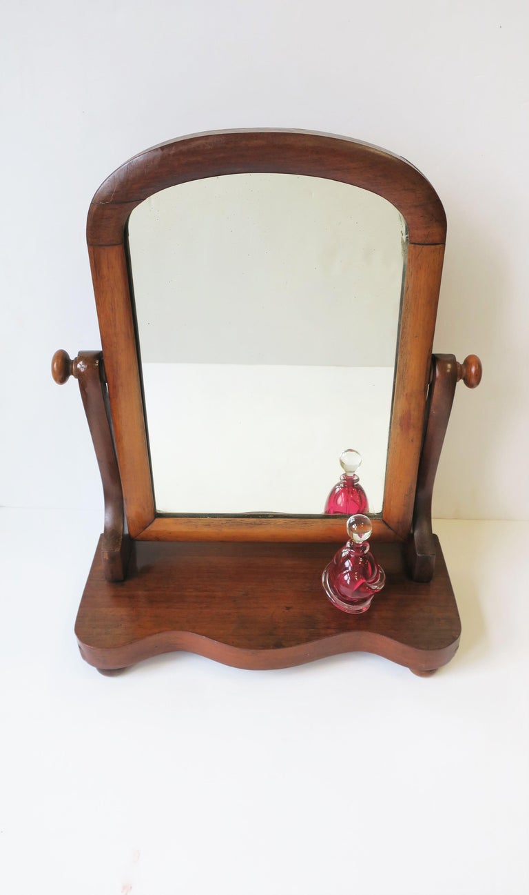 Red Raspberry Art Glass Perfume Vanity Bottle, Signed For Sale at 1stDibs