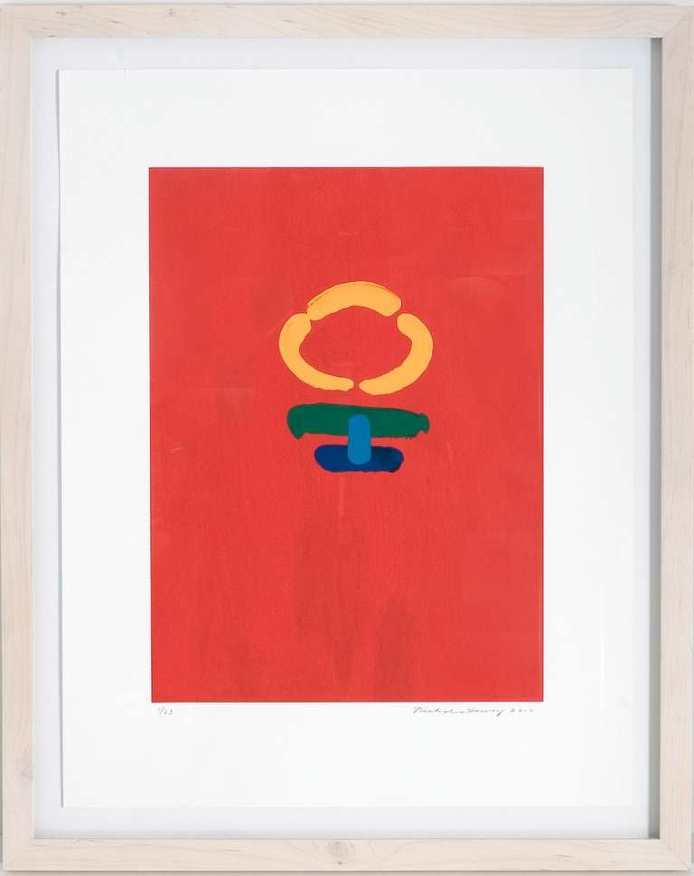 "Red Re-Read Series, " Three Inkjet and Silkscreen Prints by Nicholas ...