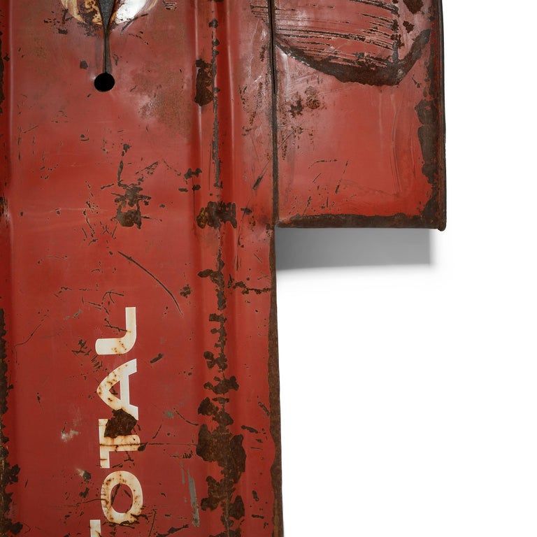 "Red Rust Kimono," Found Steel Sculpture by Gordon Chandler For Sale at ...