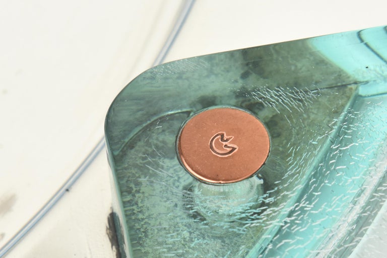 Rede Guzzini Lucite and Silver Plate Barware Set Vintage at 1stDibs