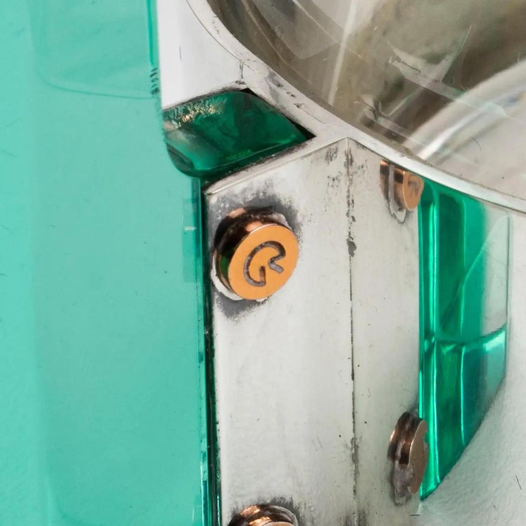 Rede Guzzini Silver Plate and Lucite Martini Cocktail Pitcher Barware ...