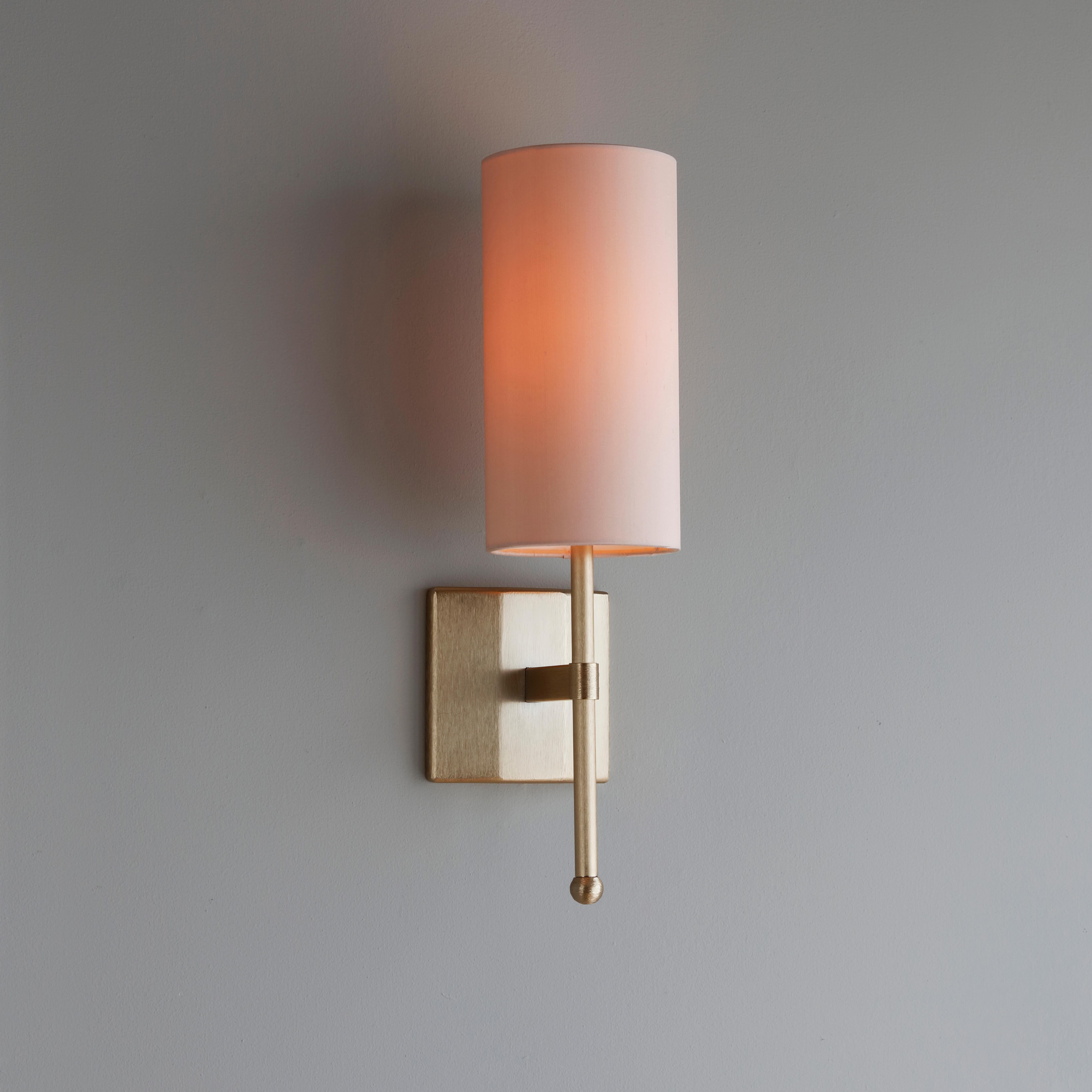 Gold Reduced Depth Single Stem Wall Light by Tigermoth Lighting For ...