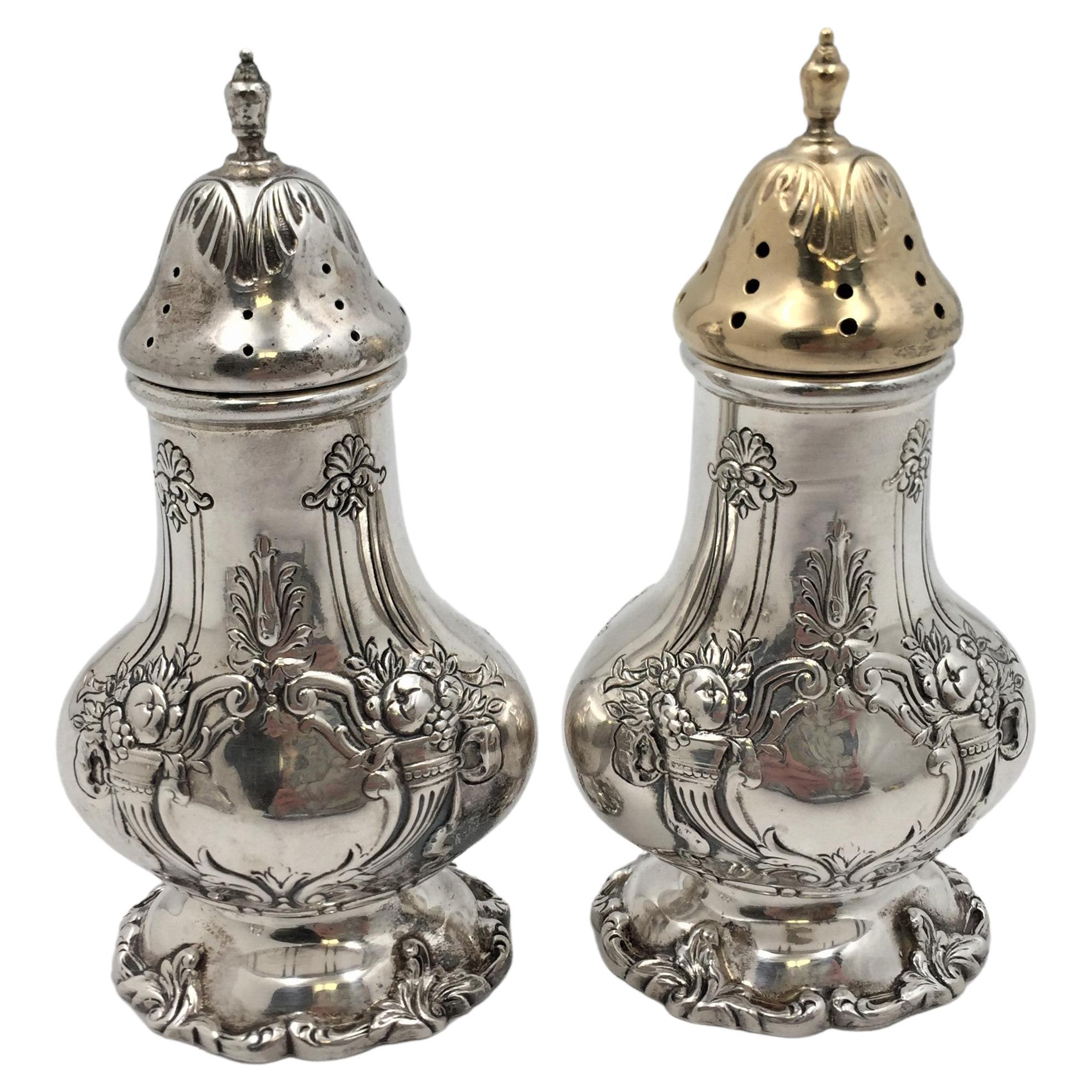 Spanish Baroque Reed and Barton Sterling Silver Flatware Set Service 64 ...