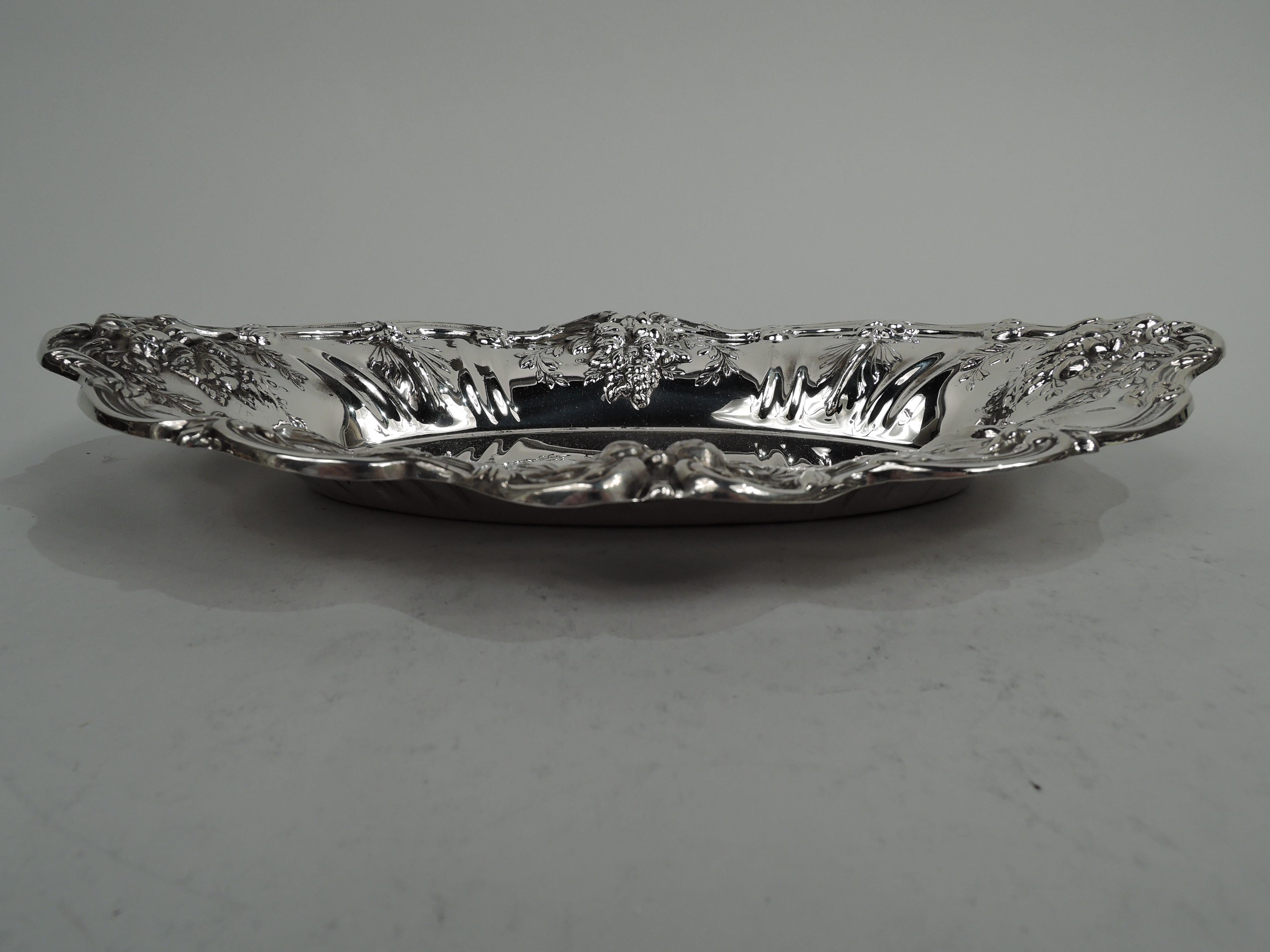 Reed and Barton Francis I Sterling Silver Bread Tray For Sale at 1stDibs