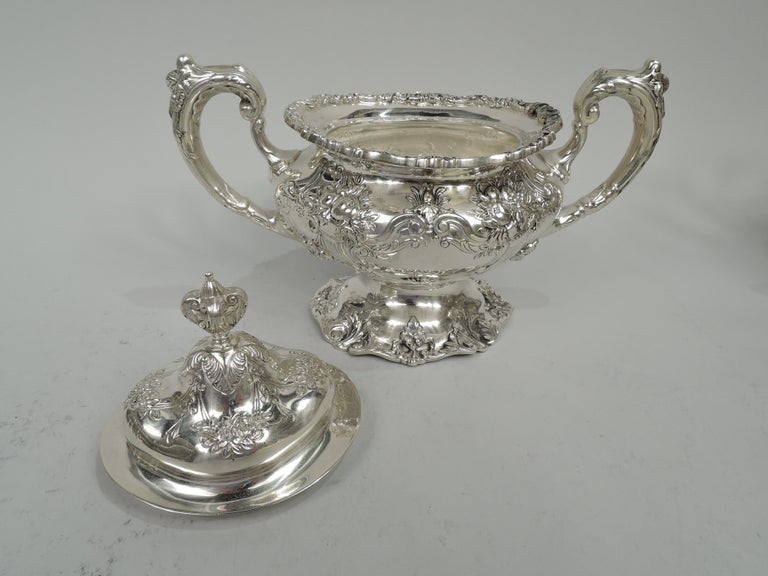 Reed and Barton Francis I Sterling Silver Covered Sugar Bowl For Sale ...